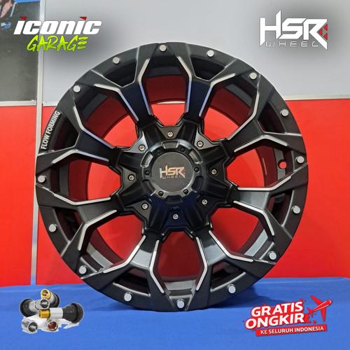 Jual velg hsr mobil triton,hilux,prado,blazer,ford type HSR GOKU ring16 ...