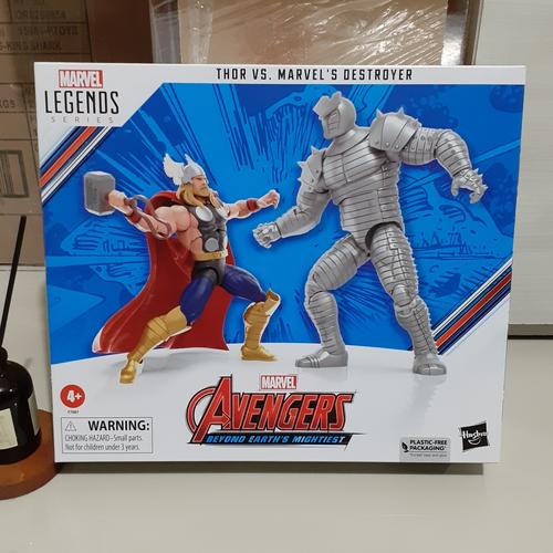 Jual HASBRO MARVEL LEGENDS AVENGERS THOR & DESTROYER 2-PACK - Kota Tangerang - jalur toys ...