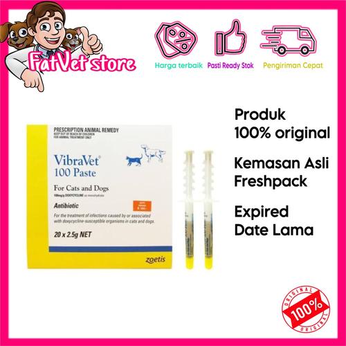 Jual Vibravet obat antibiotik doxy pasta kucing anjing - Jakarta Barat ...