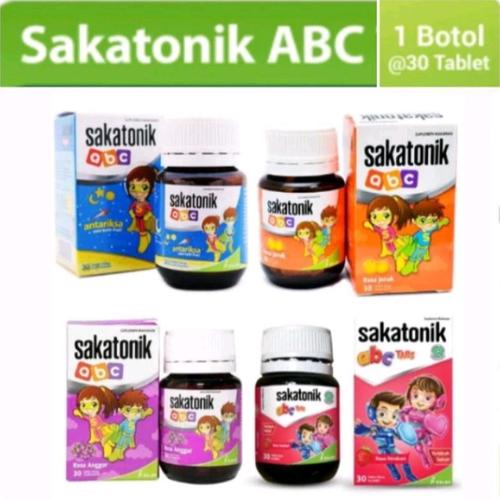 Jual Sakatonik ABC 30 Tablet Multivitamin Anak Orange / Jeruk - Jakarta ...
