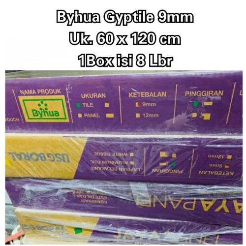 Jual Byhua Ceiling Panel / Gyptile Plafon / Plafon Akustik Gyptile 60 x ...