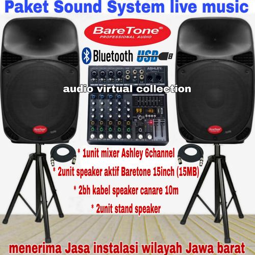 Jual Paket Sound System outdoor indoor Baretone 15inch ( Super Hemat 1 ...