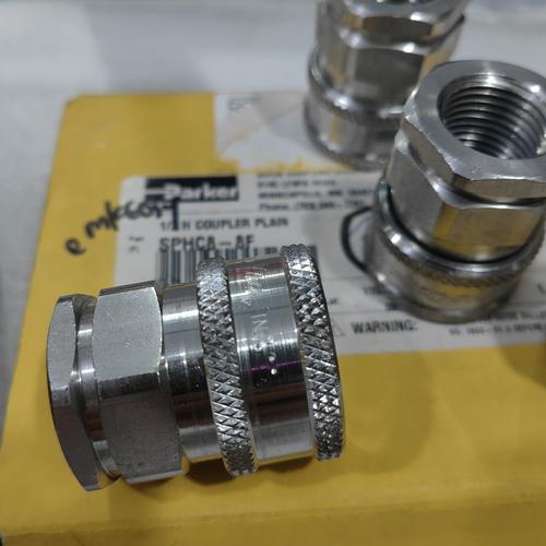 Jual Quick Coupler Body 1/2" FNPT Full Flow 8000PSI SS316 SnapTite ...