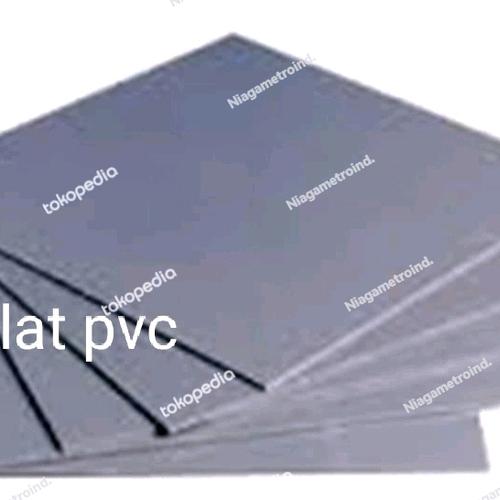 Jual Plat PVC grey lembaran tebal 10mm x 50cm x 50 cm - Jakarta Barat ...