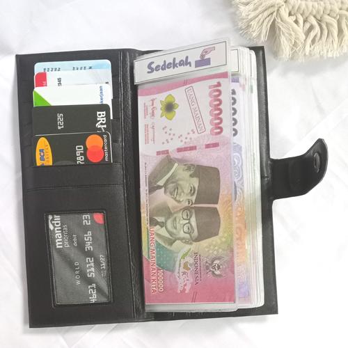 Promo Dompet Wanita Disiplin Keuangan Free 144 Kertas Penanda Dompet ...