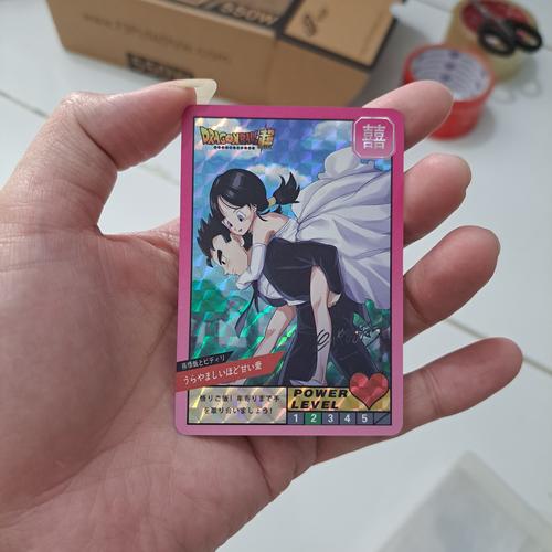 Jual Kartu Fanscard Dragonball Wedding Gohan Videl Married Special Card ...