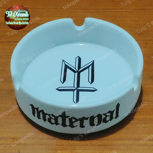 Jual Asbak Maternal Logo Putih - Kab. Bogor - Tulip'S Keramik | Tokopedia