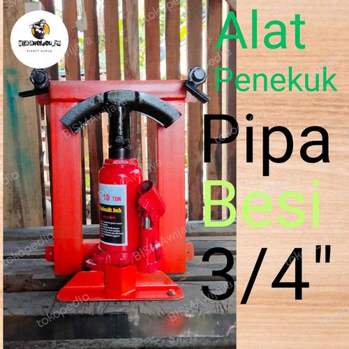 Jual ALAT TEKUK PIPA BESI MANUAL HIDROLIK - pipa besi 3/4" - Kab.Ciamis ...