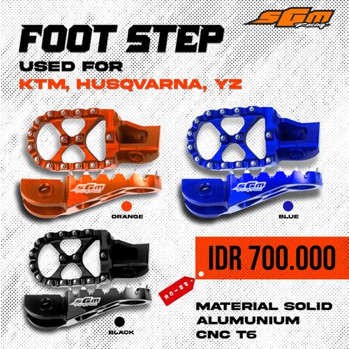 Jual FOOT STEP CNC TRAIL KTM / HUSQVARNA / YZ | BY SGM RACING PRODUCT - Hitam - Kab. Bandung ...