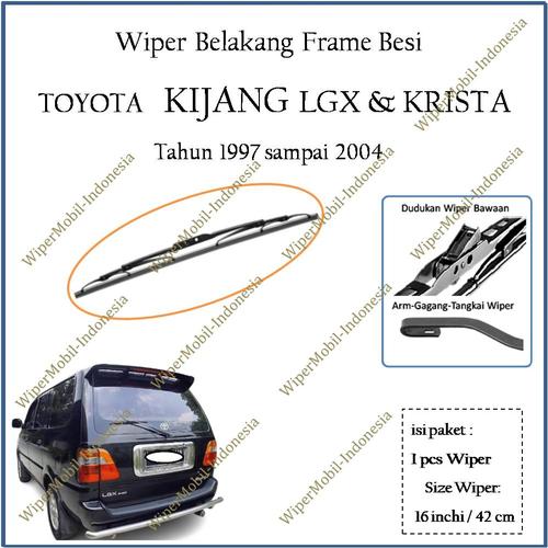 Jual Wiper Belakang Toyota Kijang Lgx Lsx Lx 1997 1998 1999 2000 2001