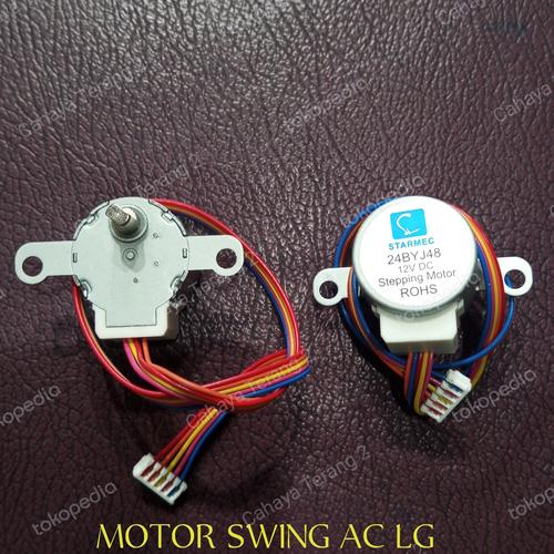 Jual Motor Swing AC LG 24BYJ48/Synchronous AC LG DC 12 Volt - Kota ...