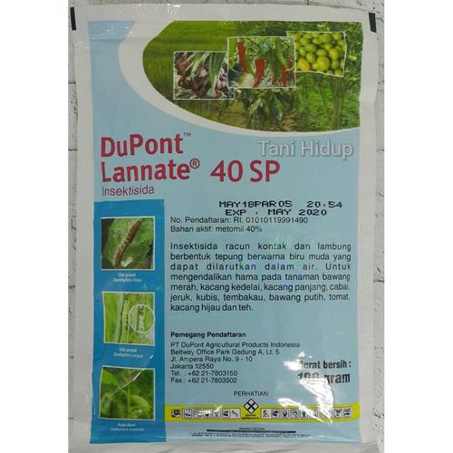 Jual Insektisida Lannate 40 Sp Kemasan 100 Gram - Dupont - Kota Bogor ...