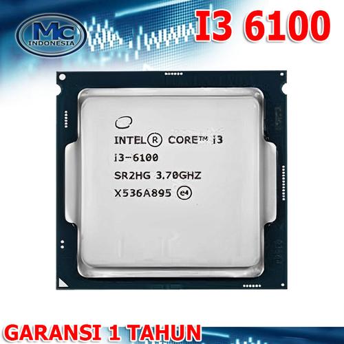 Promo Processor Intel Core i3 6100/i3 7100/i3 8100/i3 9100 Soket LGA 1151 - i3 6100 - Kota ...