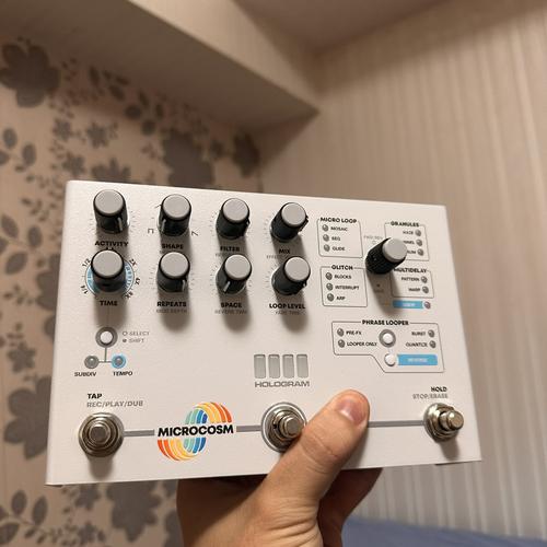 Jual HOLOGRAM Microcosm Granular Pitch Guitar / Keyboard Effects Pedal ...
