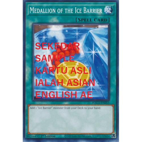 Jual Medallion of the Ice Barrier | Rarity | Yugioh OCG TW01 JP042 - Jakarta Barat - Carttu ...