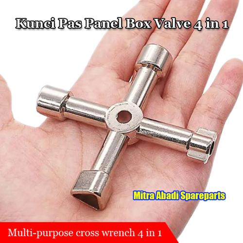 Jual Kunci Pas Wrench Universal 4 in 1 Multifungsi Panel Box Valve ...