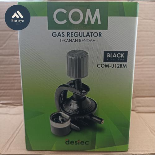 Jual REGULATOR GAS DESTEC BLACK COM-U12RM METER - REGULATOR GAS ...