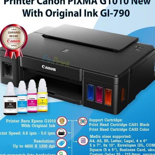 Jual EF Printer Inkjet Canon G1010 G 1010 Pixma Ink Tank System - G1010 ...