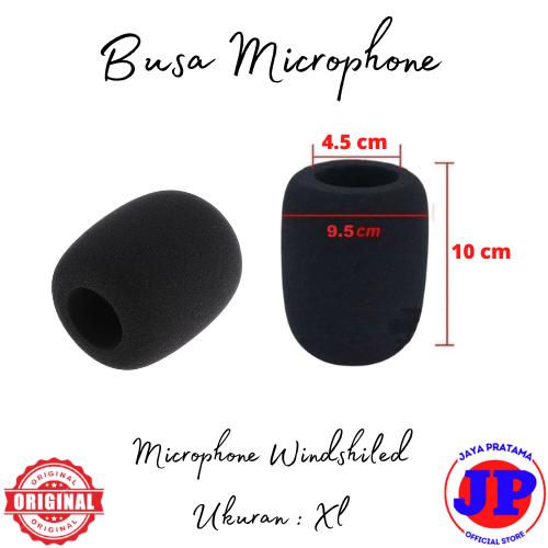 Jual Busa Mic Besar Sponge Microphone Big Size Condenser - Jakarta ...