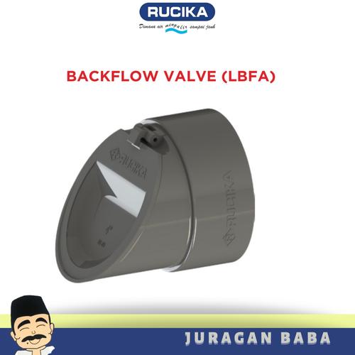Jual RUCIKA - BACKFLOW VALVE / PENUTUP PEMBUANGAN PIPA PVC - 3" - Kota ...
