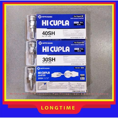 Jual Nitto Kohki 40SH Quick Coupler Coupling 1/2" Angin Socket Hose 40 ...