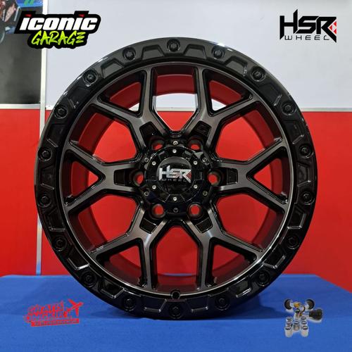 Jual velg original hsr ring17 mobil fortuner,pajero,hilux,triton,prado ...