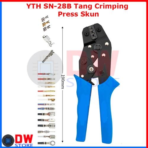 Jual YTH SN-28B Tang Press Crimping Ratchet Skun Terminal AWG 28-18 - Kab. Bandung - DW-Store ...