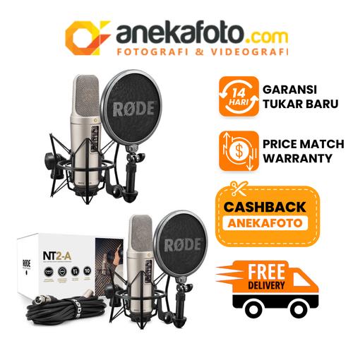 Promo Rode NT2-A Multi-Pattern Dual Condenser Microphone Cicil 0% 3x ...