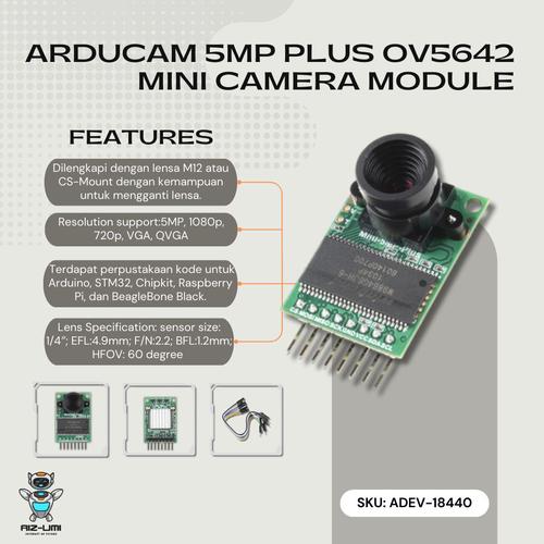 Jual Arducam 5MP Plus OV5642 Mini Camera Module - Kab. Sleman - Riz-umi | Tokopedia