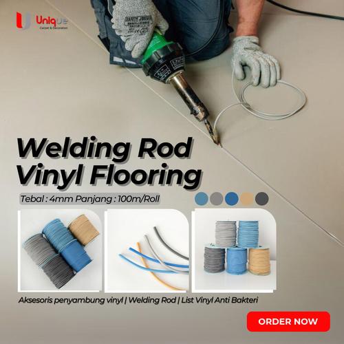 Jual Welding Rod 4mm / Kawat Las HDPE / Lem Flooring Vinyl Roll Rumah ...