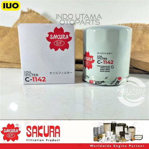 Promo Filter Oli Innova Fortuner Kijang 2.0 Hilux Corona SAKURA C-1142 ...