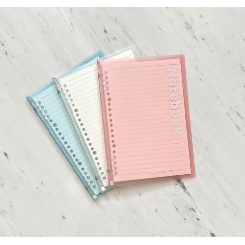 Jual A515 Koob. Compact Slim A5 Loose Leaf Ring Refillable Binder ...