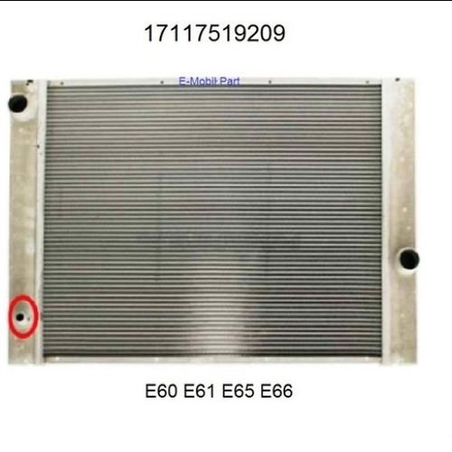 Jual BMW 530 730 5 7 SERIES E60 E66 RADIATOR KOMPLIT 17117519209 - Kota ...