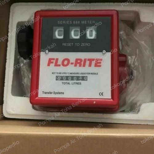 Jual Flow Meter Flo-Rite 3 digit 1"(inch) Drat Meteran Solar 1 inch 3 ...