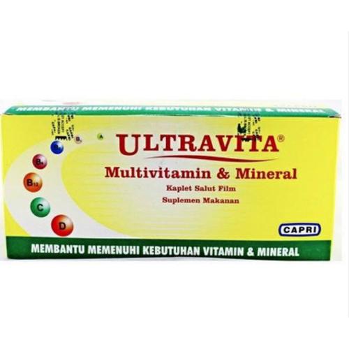 Jual Ultravita Box 100 Tablet Multivitamin - Kota Pontianak ...