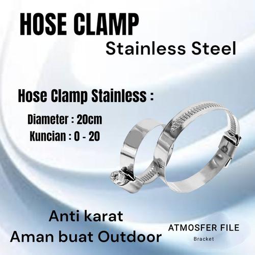 Jual POLE MOUNTING BRACKET CCTV STAINLESS STELL BRACKET TIANG STAINLESS ...
