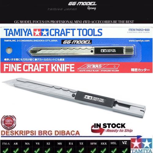 Jual TAMIYA 74053 FINE CRAFT KNIFE - Jakarta Barat - GG Model Tamiya ...
