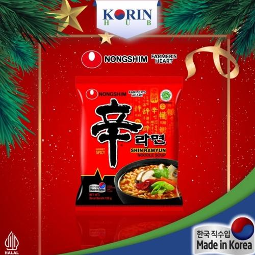 Jual Mie Nongshim Shin Ramyun Noodle Soup 120 gr | Mie Shin Ramyun ...