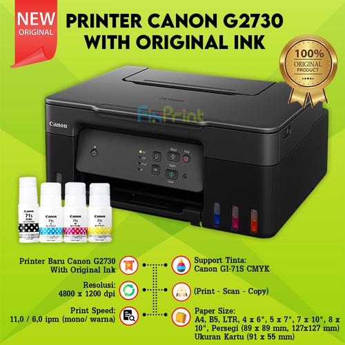 Jual Printer Canon PIXMA G2730 All in One Print Scan Copy A4 Color ...