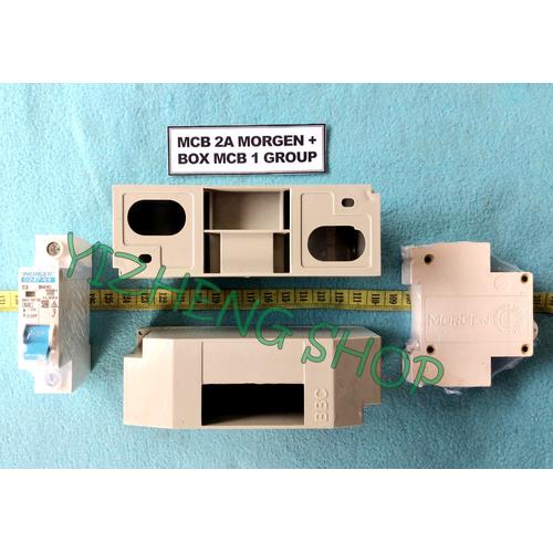 Jual MCB 2A MORGEN + BOX MCB 1 GROUP - Kab. Sidoarjo - YIZHENG SHOP ...