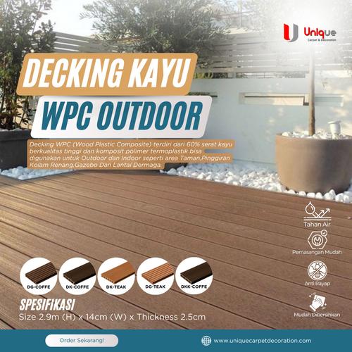 Jual Decking WPC Lantai Kolam Renang / Decking Kayu WPC Outdoor - DG ...