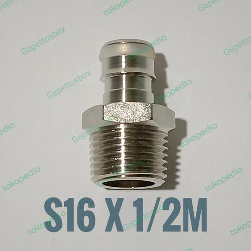 Jual WESTPEX S16x1/2M Fitting pipa pex soket sok Drat luar expander ...