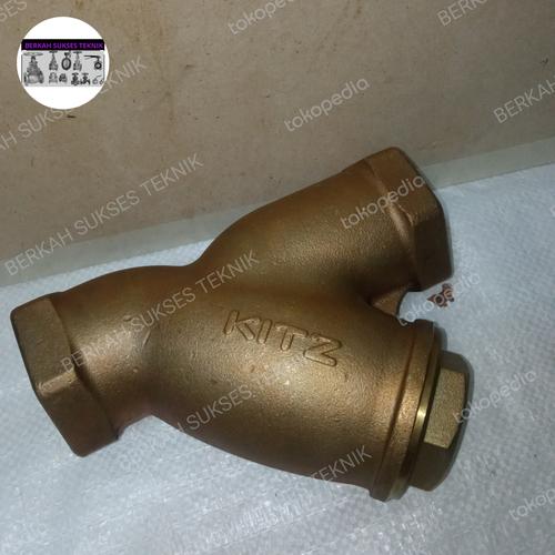 Jual y strainer 1 inch kitz kuningan asli kitz drat class 150 - Jakarta ...