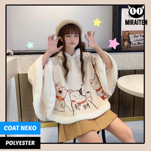 Jual JUBAH / CAPE / MANTEL JAPANESE COAT NEKO HARAJUKU BAHAN POLYESTER ...