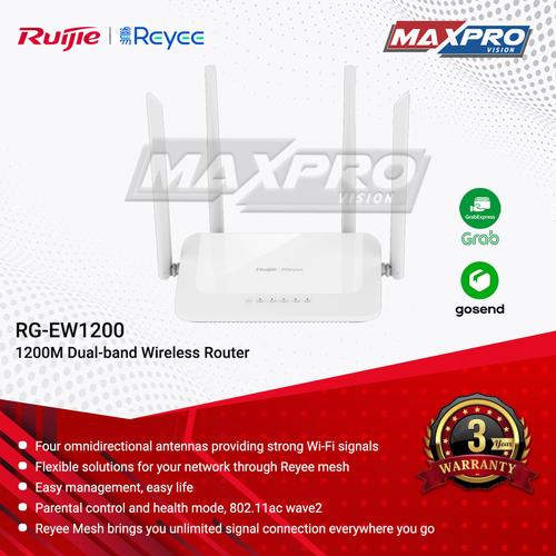 Jual RG-EW1200 - RUIJIE REYEE DUAL BAND WIRELESS ROUTER - Jakarta Barat ...
