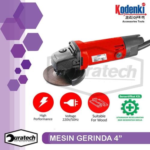 Jual Mesin gerinda 4" kodenki angle grinder 4 inch gerinda gurinda tangan - Jakarta Pusat ...