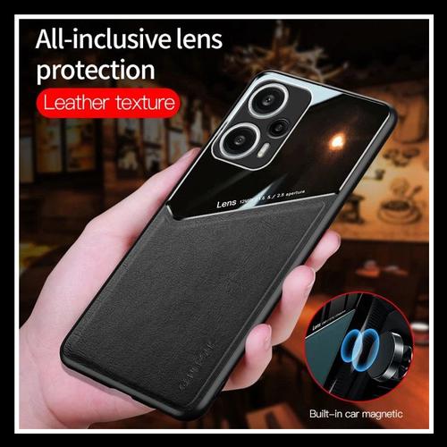 Jual Xiaomi Poco F5 5G Generous Leather Original Case Hard Casing Cover ...