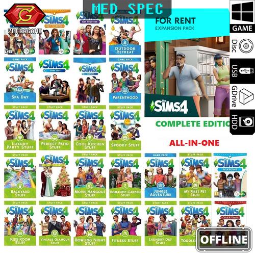 Jual THE SIMS 4 Ultimate Collection All DLC All Expansions PC/GAME PC ...