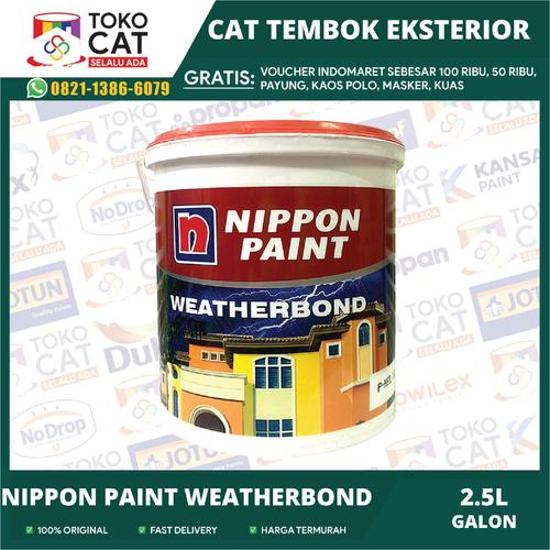 Jual Nippon Paint Weatherbond Cat Tembok Tinting (Bisa Request Warna) 2 ...