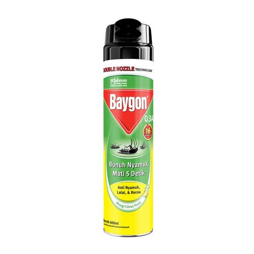 Jual baygon aerosol citrus fresh 600ml - Kota Tangerang Selatan ...